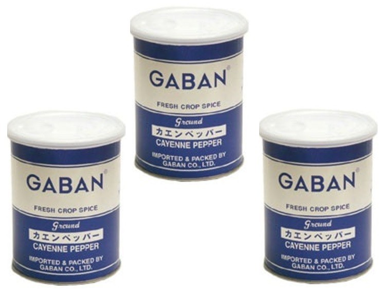 Yahoo!オークション - カエンペッパーパウダー 缶 200g×3個 GABAN ス...