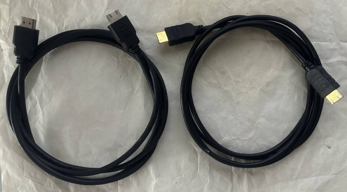 代購代標第一品牌－樂淘letao－即決200円 中古品 HDMI Cable 1.7m と 1.9m