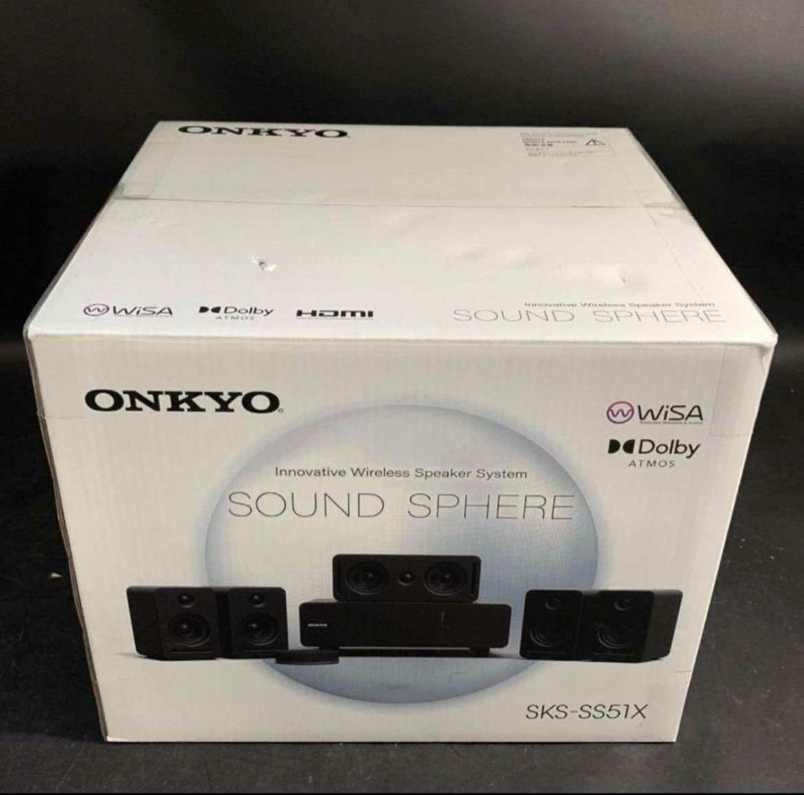 Yahoo!オークション - 【新品/未開封】ONKYO sks-ss51x SOUND SPHERE 5...