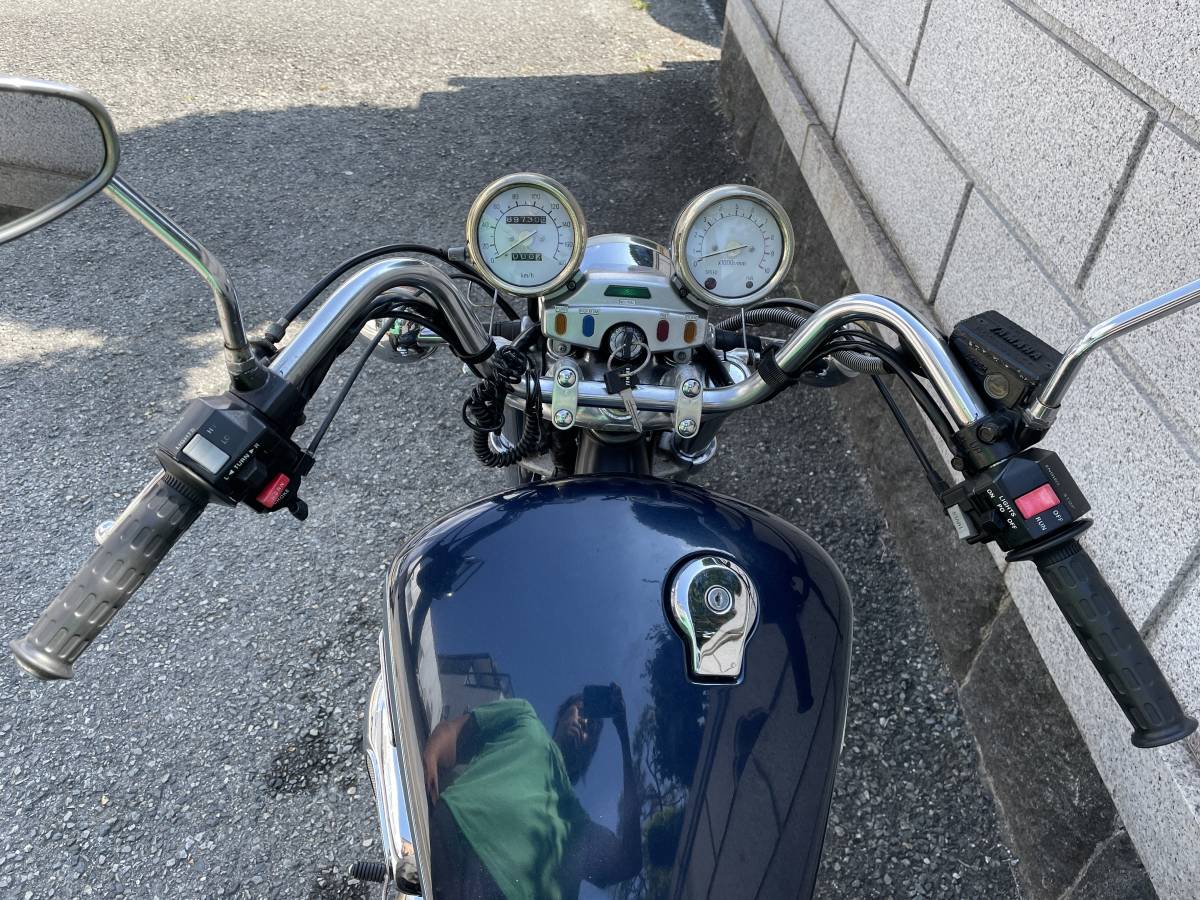 Yahoo!オークション - ヤマハ ビラーゴ750 55R 書類 鍵付き レスト...