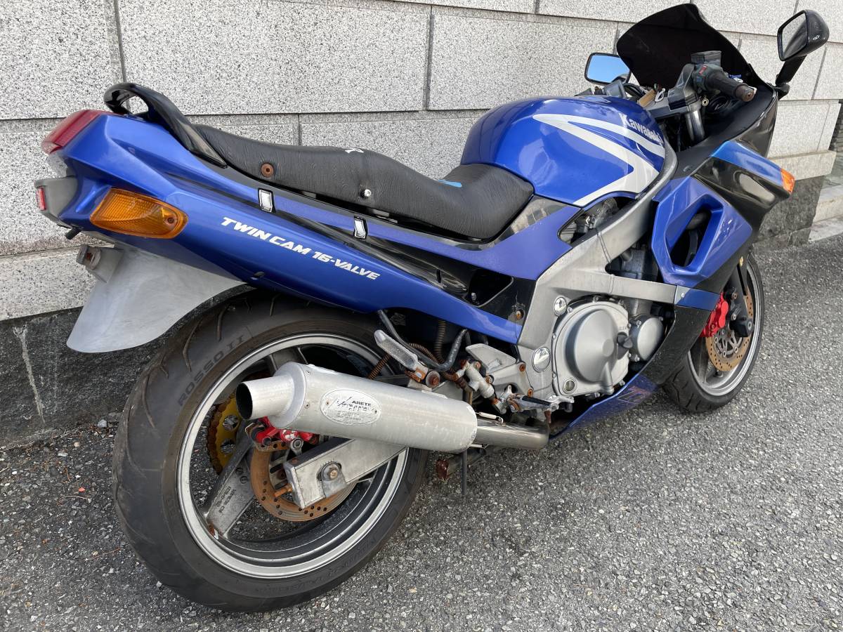 Yahoo!オークション - ZZR400(ZZ-R400) ZX400K 書類 鍵付き レストアベ...