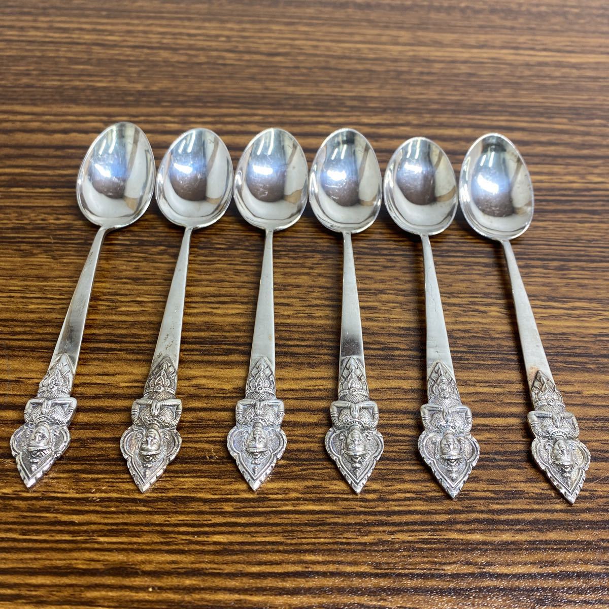 sterling 95 siam 刻印 スプーン 6本まとめ 重さ約74g カトラリー(スプーン)｜売買されたオークション情報、yahooの商品情報をアーカイブ公開 - オークファン ...
