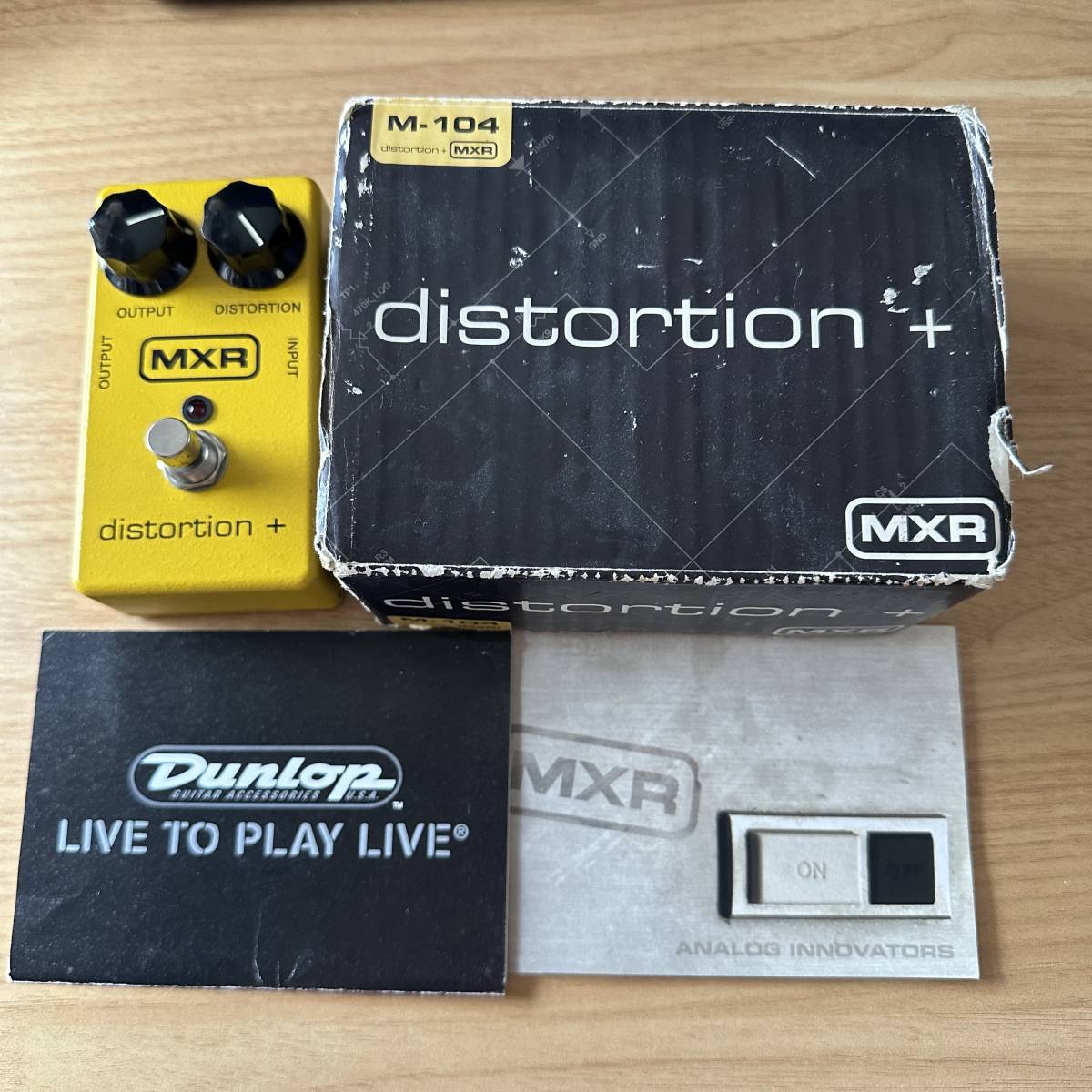 Yahoo!オークション - MXR M104 DISTORTION+ ディストーション・プラス