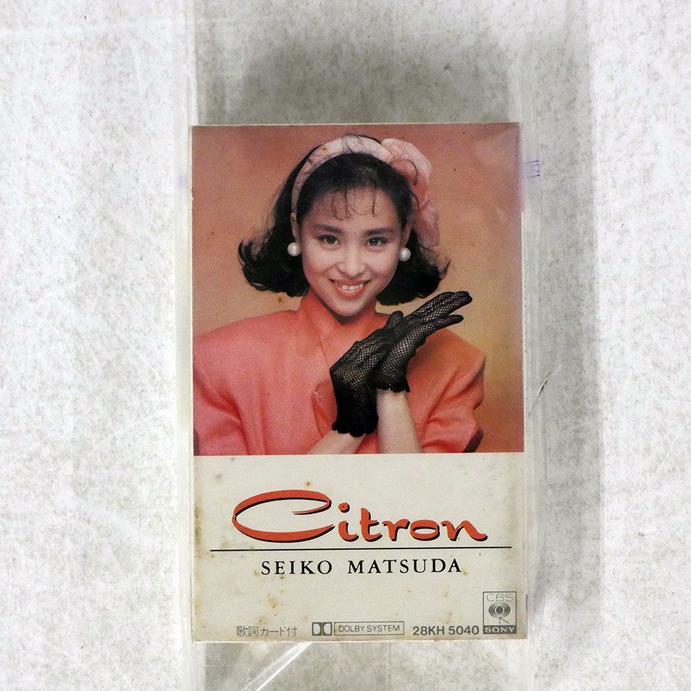 Yahoo!オークション - 松田聖子/CITRON/CBS 28KH-5040 カセットテープ