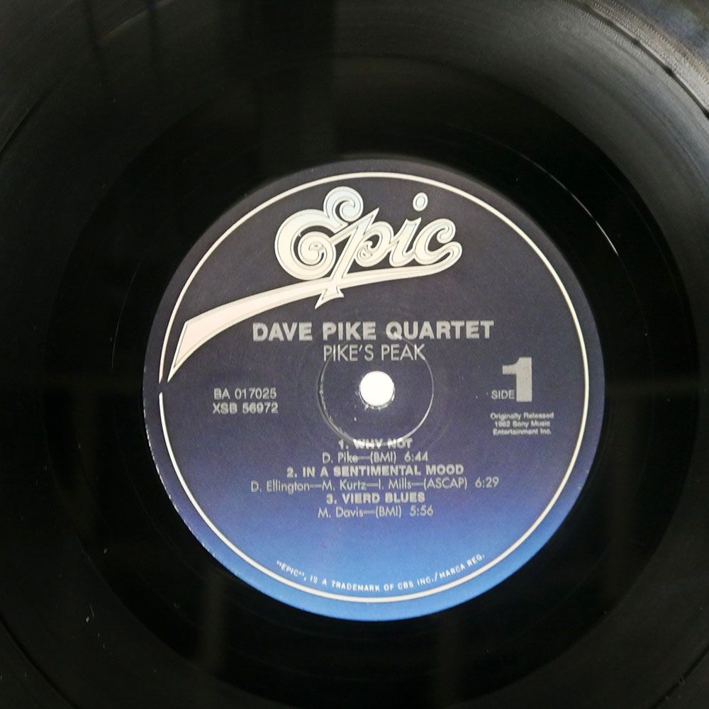Yahoo!オークション - 米 DAVE PIKE QUARTET/PIKE’S PEAK/EPIC BA17025 LP
