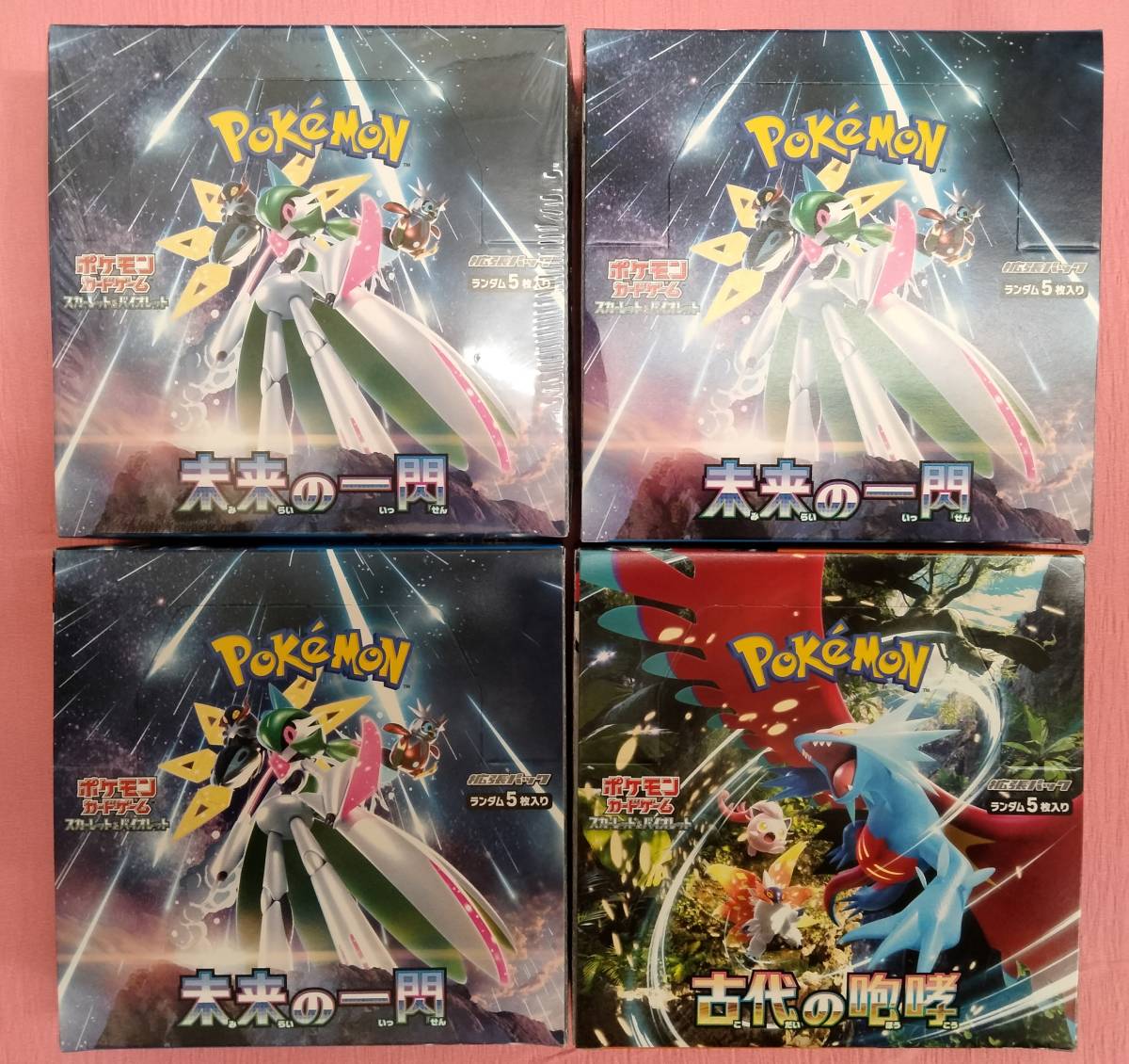 Yahoo!オークション - ポケモンカード未来の一閃3box+古代の咆哮1box