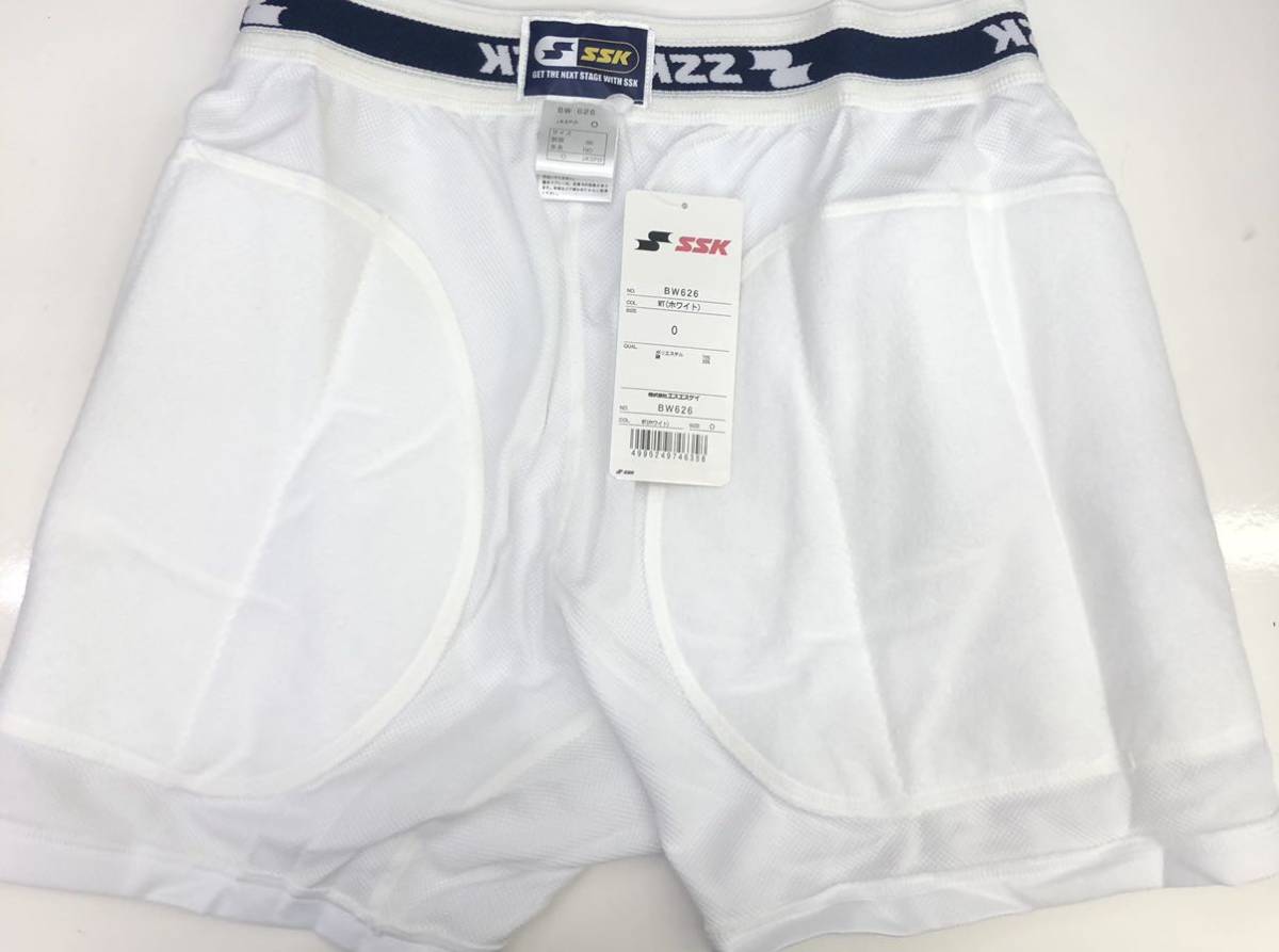 代購代標第一品牌－樂淘letao－O 税込2970円 SSK 野球 メンズ 野球 ウェア ユニフォーム パンツ インナー ホワイト 白 スライディングパンツ スラパン LL XL エスエスケイ