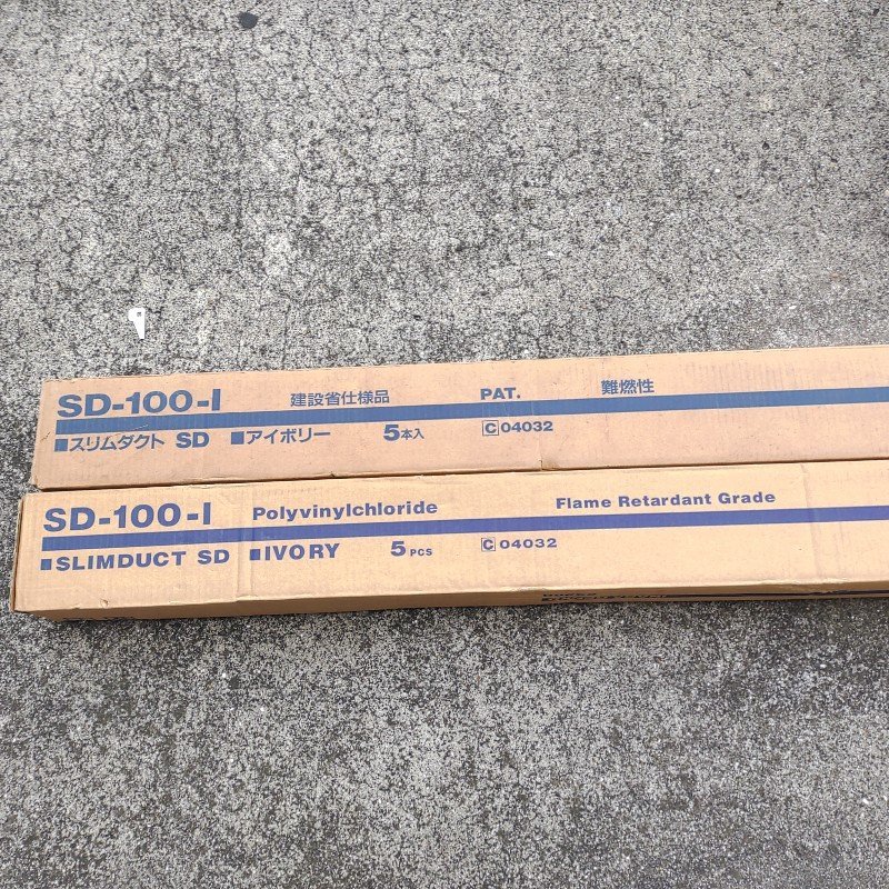 Yahoo!オークション - 未使用品 INABA DENKO スリムダクト SD-100-I 5...