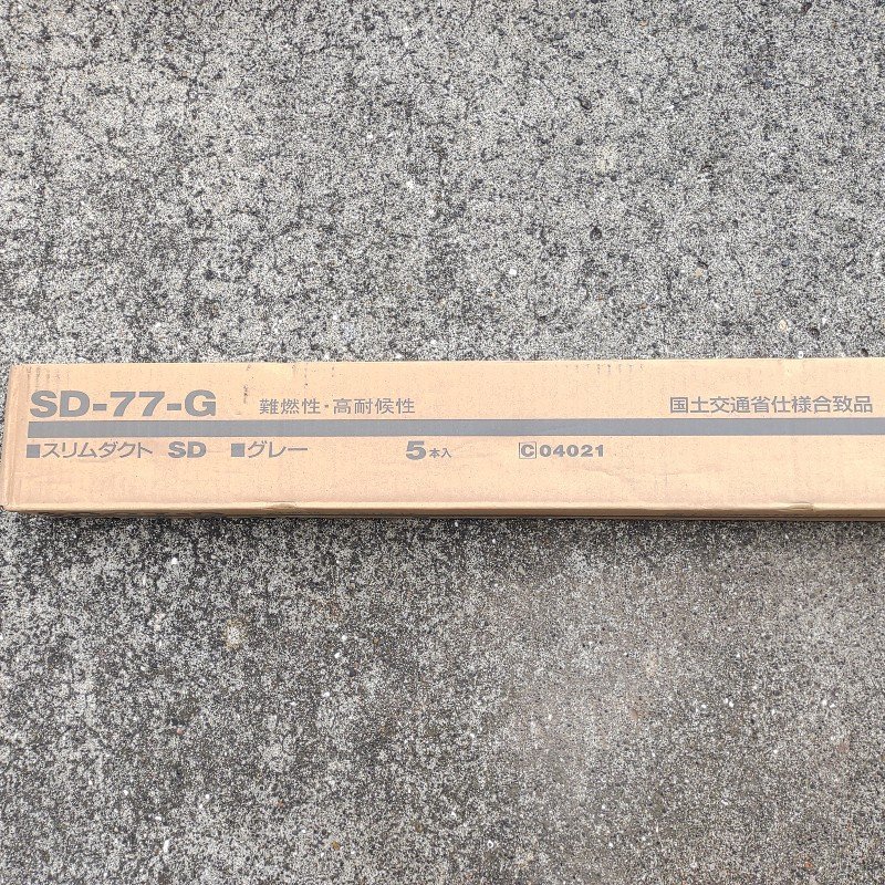 Yahoo!オークション - 未使用品 INABA DENKO スリムダクト SD-77-G 5本...