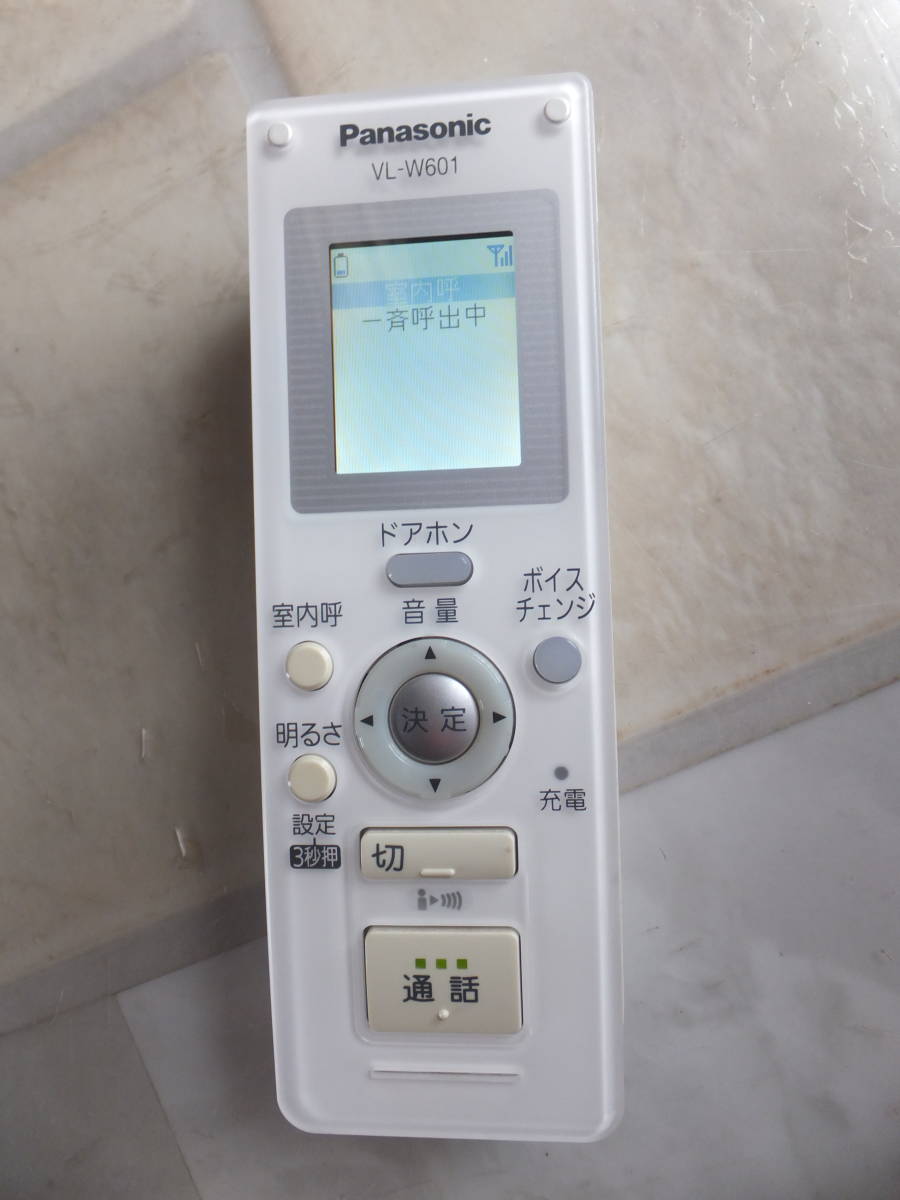 Yahoo!オークション - Panasonic 2.4FH8 ワイヤレスモニター子機 VL-W601