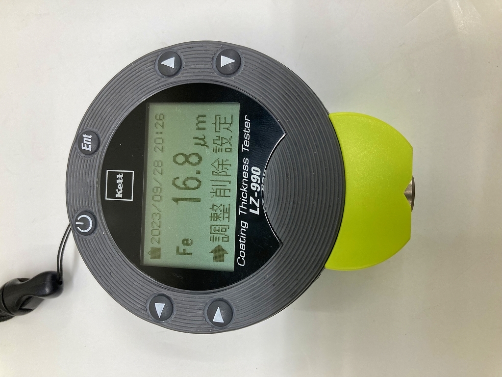 Yahoo!オークション - 膜厚計 デュアルタイプ膜厚計 LZ-990 「エスカル...