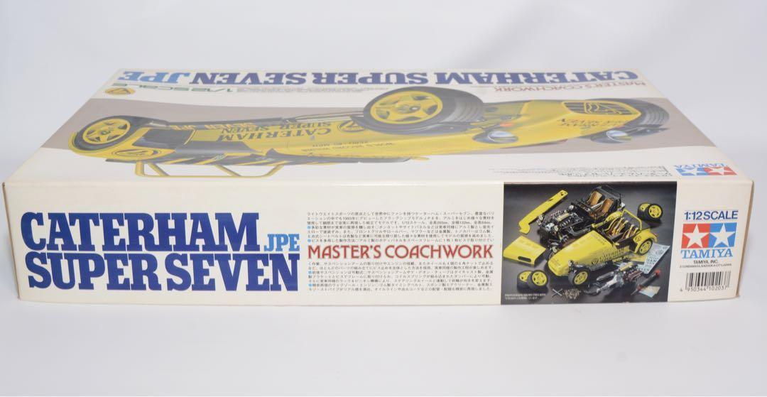 Yahoo!オークション - TAMIYA CATERHAM SUPER SEVEN JPE 1/12 MASTER'S...