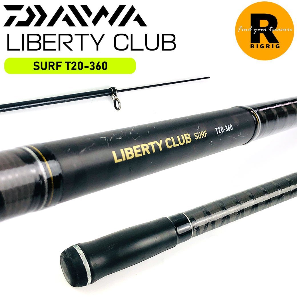 Yahoo!オークション - 1円～ ダイワ リバティクラブ サーフ T20-360 投...