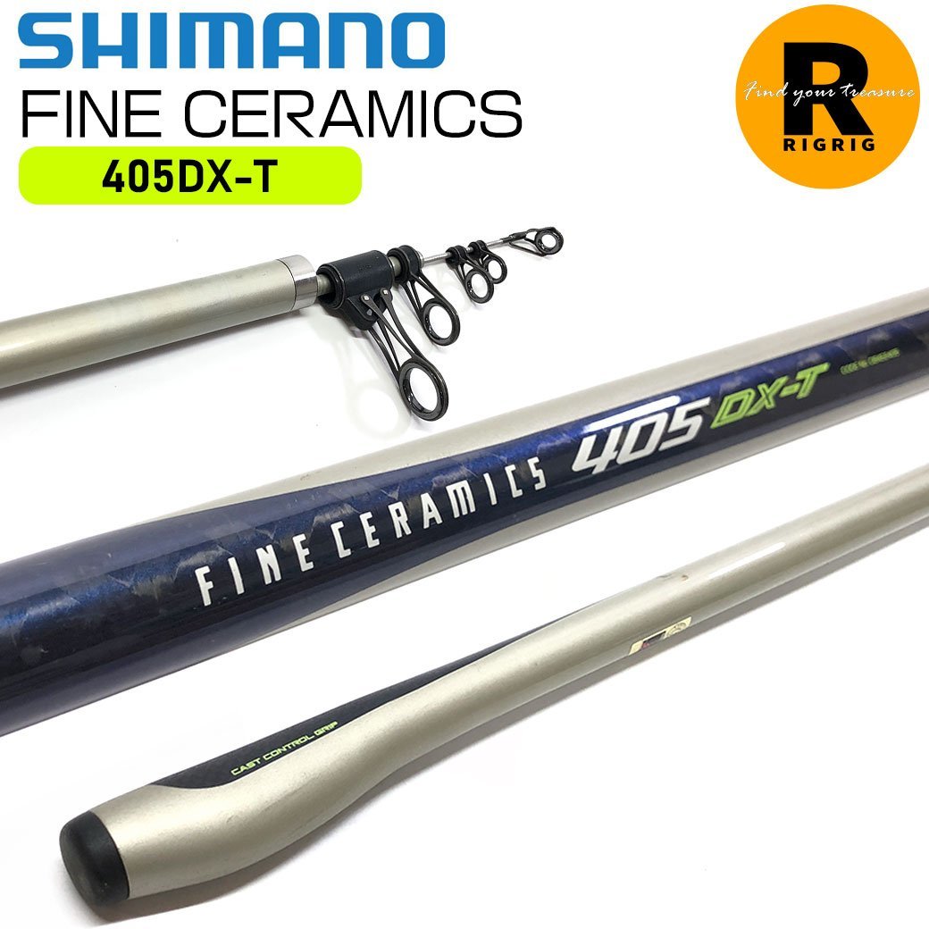 Yahoo!オークション - Q シマノ ファインセラミックス 405 dx-t スピニ...