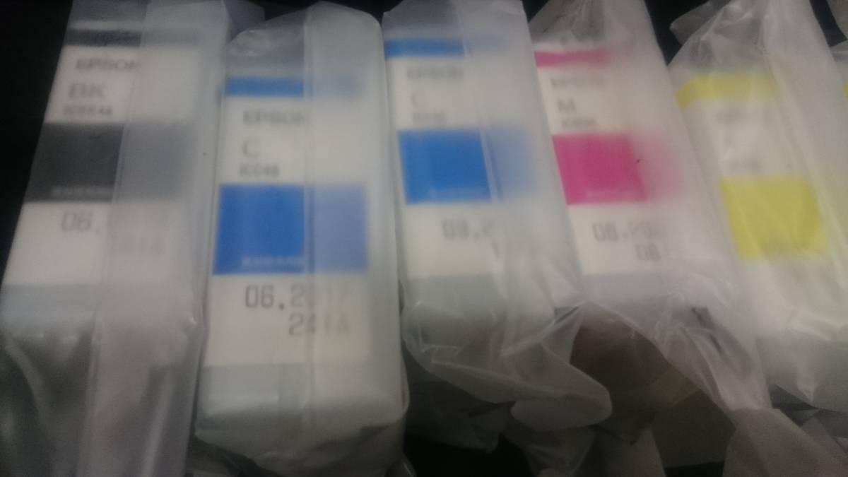 EPSON インクカートリッジ ICBK48/ICC48/ICM48/ICY48/ICMB48/ICGY48/ICLGY48/ICLC48/ICVM48 14本(エプソン)｜売買された ...
