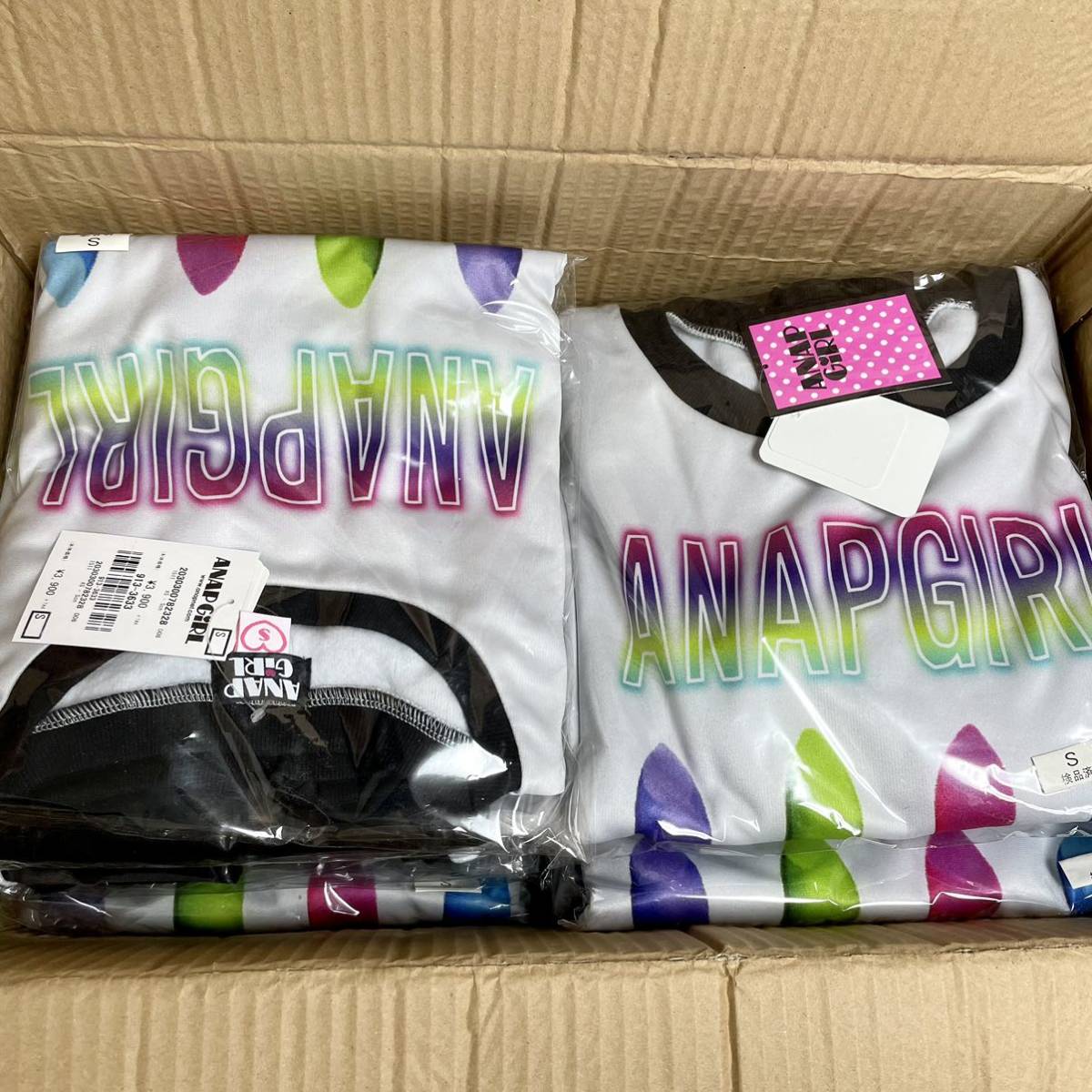 Yahoo!オークション - 【新品】女の子 キッズ 洋服 まとめ売り ANAP GI...