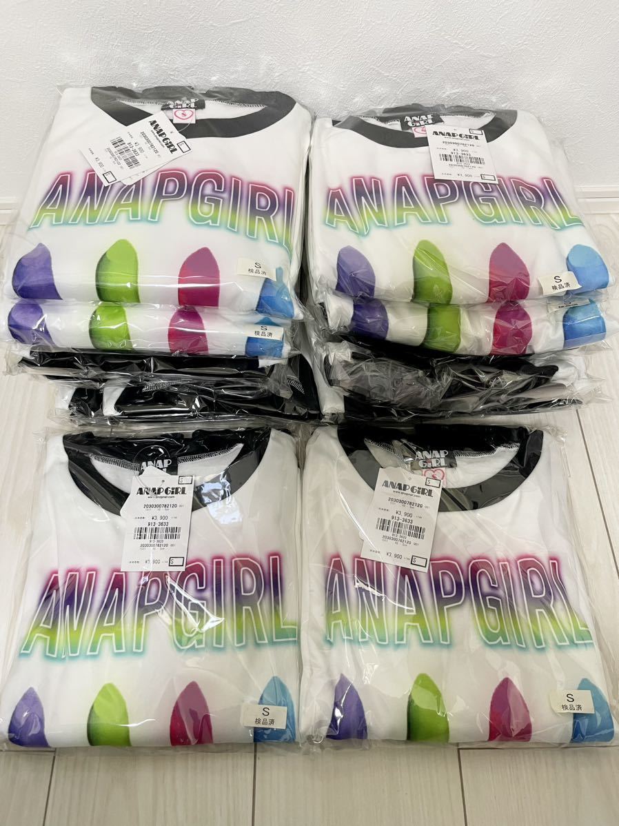 Yahoo!オークション - 【新品】女の子 キッズ 洋服 まとめ売り ANAP GI...