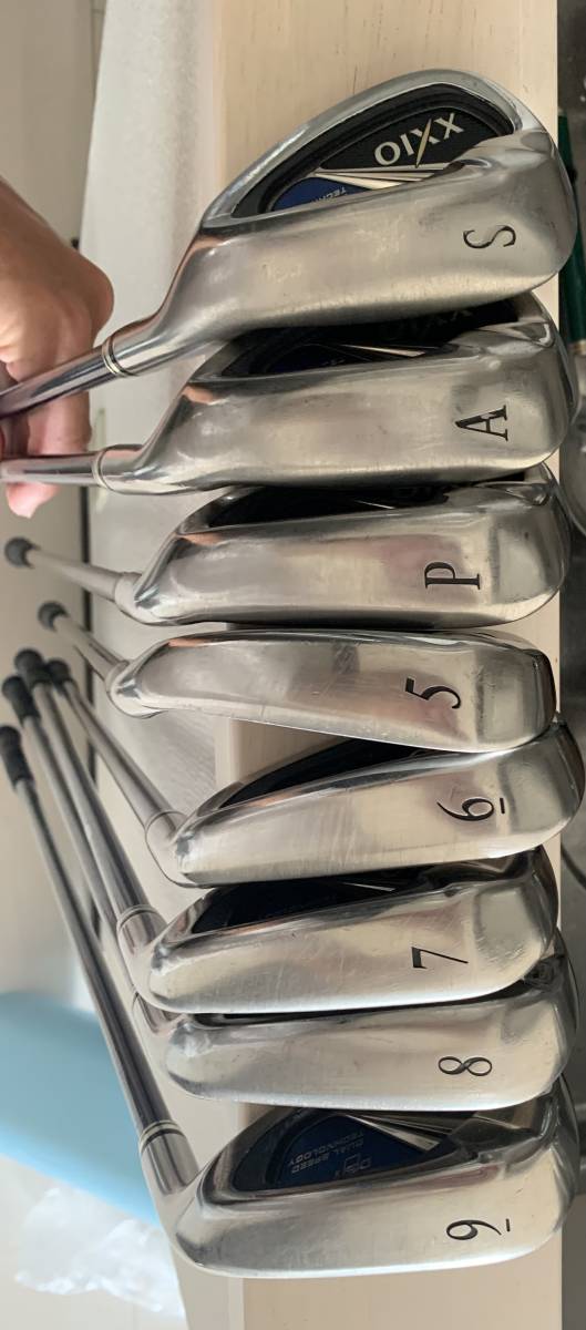 Yahoo!オークション - Xxio mp800 フレックスR 8本セット 中古