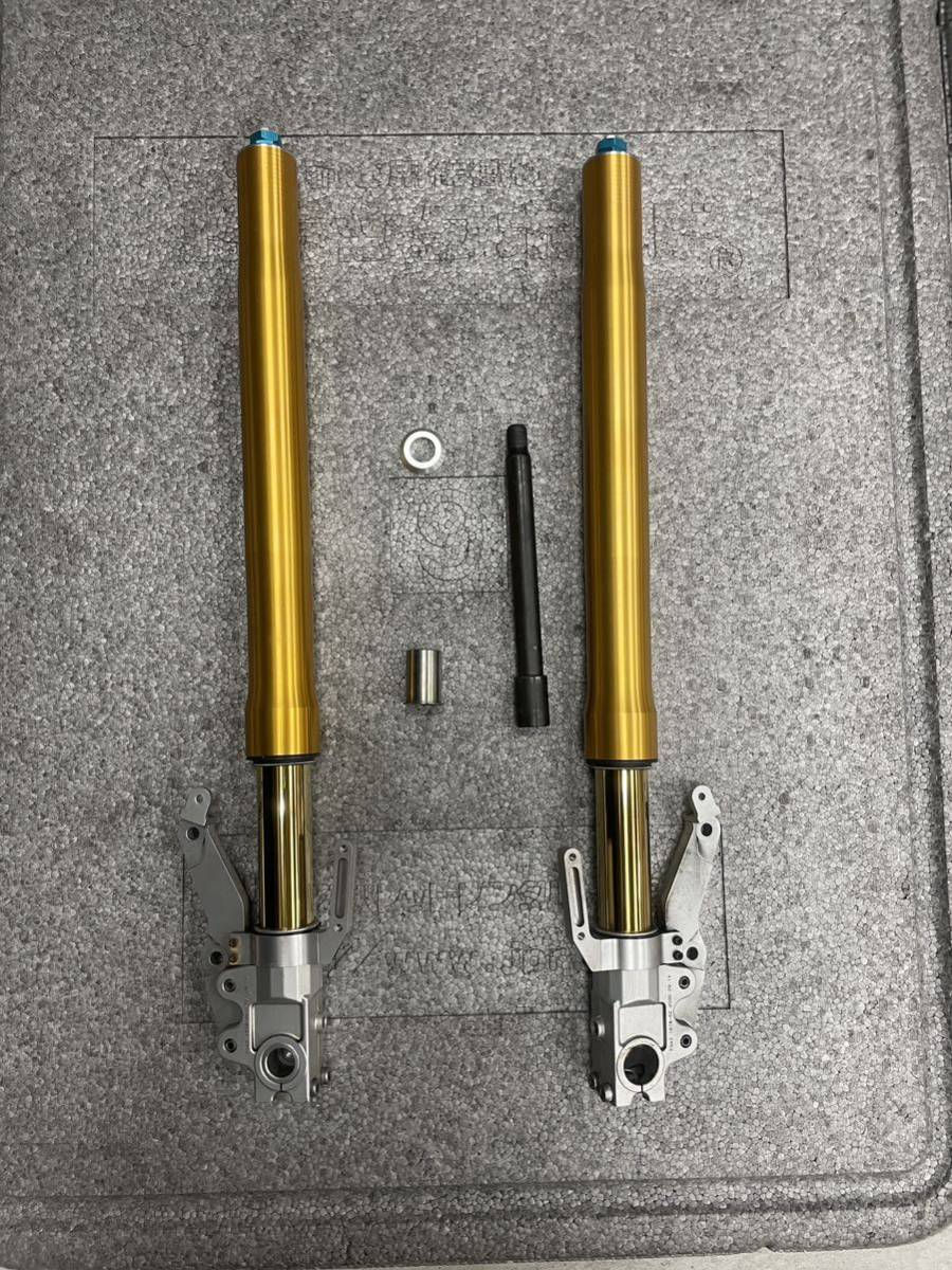 Yahoo!オークション - オーリンズ 倒立フロントフォーク FG43 SKFオイ...