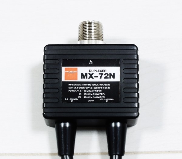 Yahoo!オークション - DIAMOND MX-72N デュプレクサー HF～144MHz／430MHz