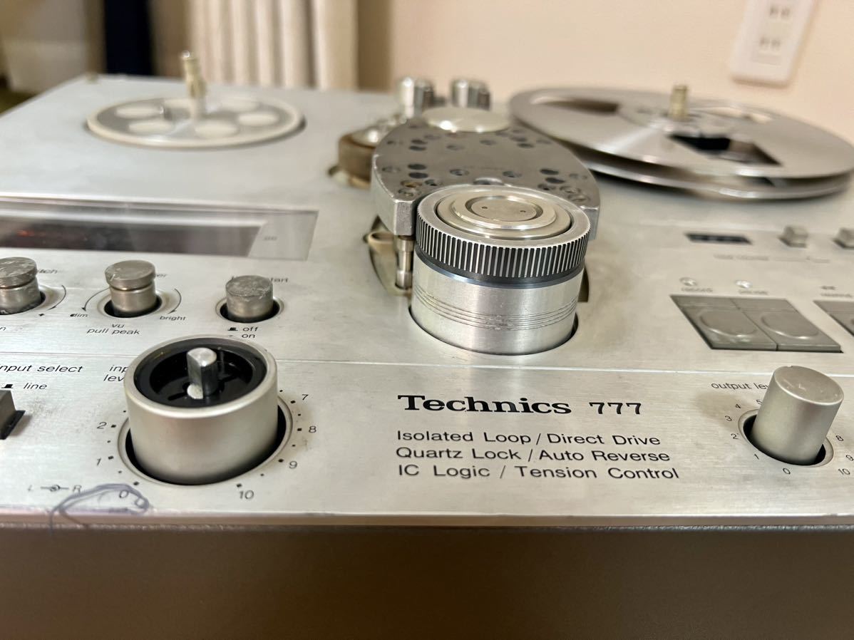 1円スタート Technics テクニクス RS-777 オープンリールデッキ 通電確認済み｜代購幫