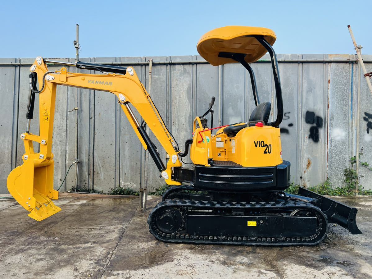 Yahoo!オークション - VIO20 ヤンマー 油圧ショベル 倍速付き 2トンク...