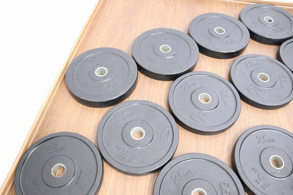 Yahoo!オークション - S2059 BODY MAKER ラバーダンベル・シャフトセッ...