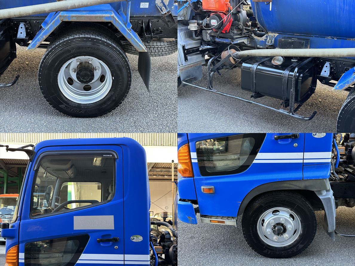 Yahoo!オークション - 動画有 売り切り H18年 日野 レンジャー 散水車 ...