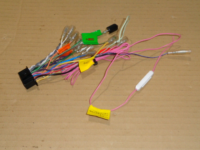 Yahoo!オークション - (J28) ケンウッド MDV ナビ 電源 ハーネス 配線 ...