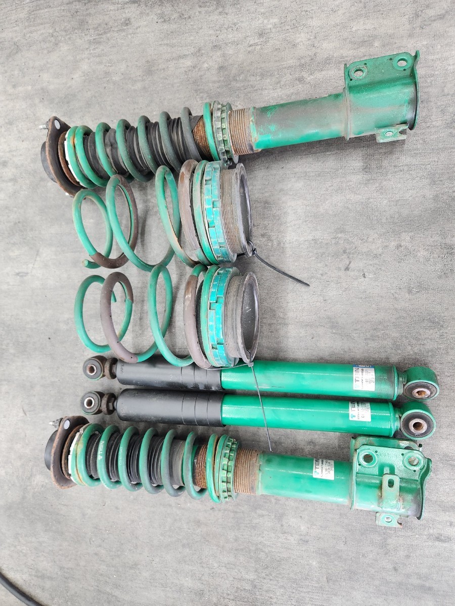 TEIN STREET BASIS bB ヴィッツ パッソ ポルテ 車高調(サスペンションキット（一式）)｜売買されたオークション情報、yahooの商品情報をアーカイブ公開 - オークファン ...