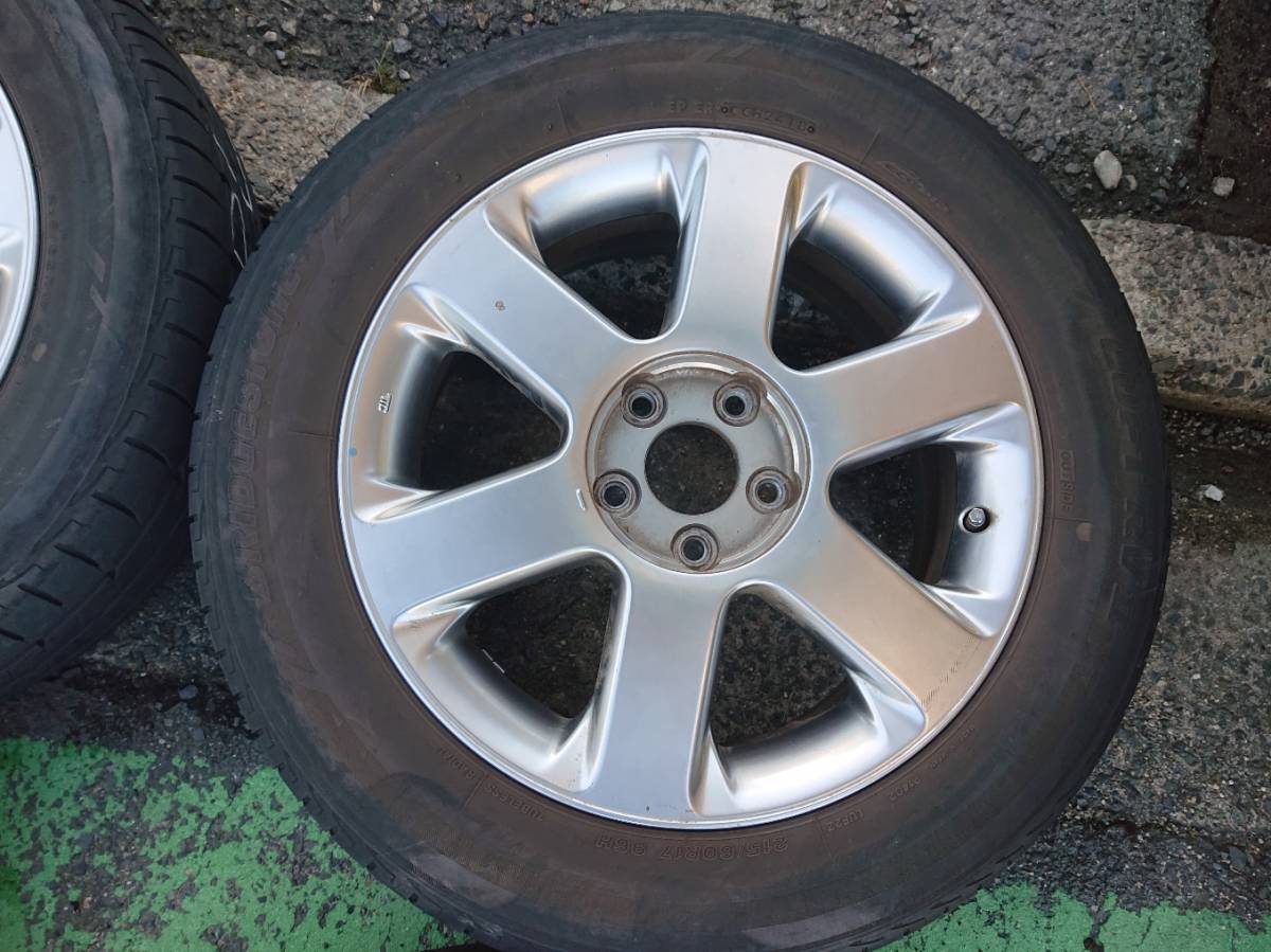 E51 エルグランド 純正 17インチ アルミホイール 6.5J +45 114.3 5H 215/60R17(ラジアルタイヤ)｜売買されたオークション情報、yahooの商品情報をアーカイブ ...