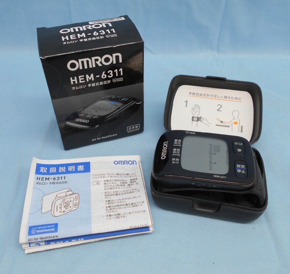 Yahoo!オークション - オムロン OMRON HEM-6311 血圧計/動作OK