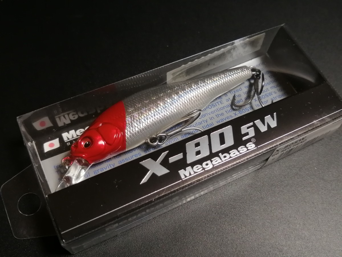 Yahoo!オークション - MEGABASS X-80 SW GG RED HEAD メガバス x-80 ソ...