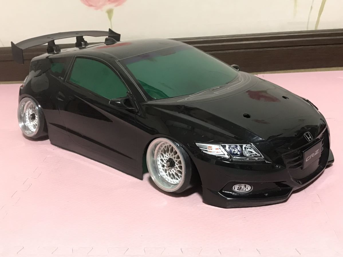 Yahoo!オークション - 1/10 タミヤ ホンダ CR-Z GTウィング マフラー付...