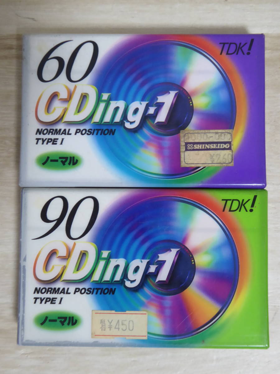 m11929y k TDK CDing-1 60 90 ノーマル カセットテープ 2本セット(記録媒体)｜売買されたオークション情報、yahooの商品情報をアーカイブ公開 - オークファン ...