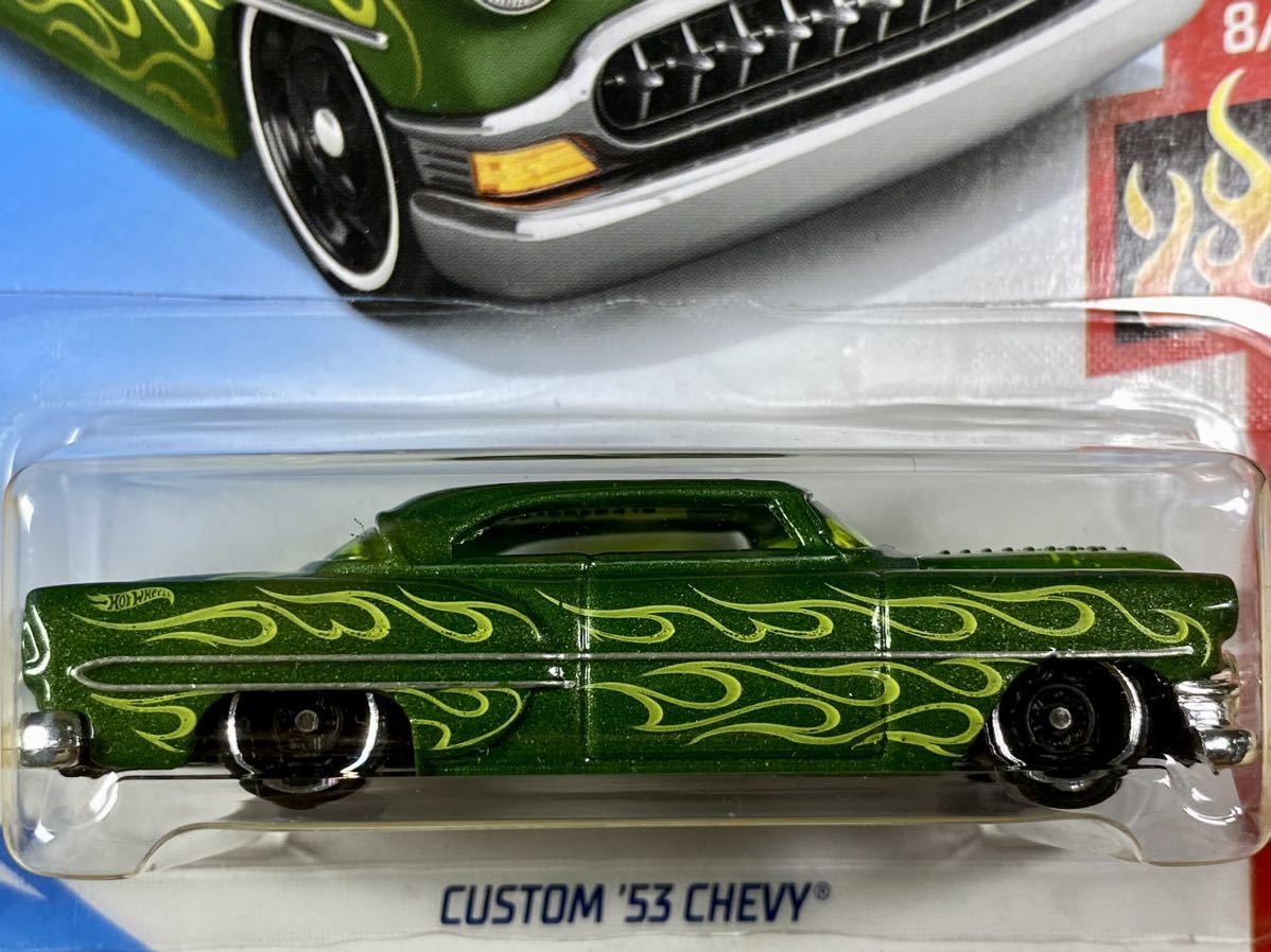 ホットウィール 2018 HW FLAMES HOT WHEELS - CUSTOM ’53 CHEVY Green(乗用車)｜売買されたオークション情報、yahooの商品情報をアーカイブ公開 ...