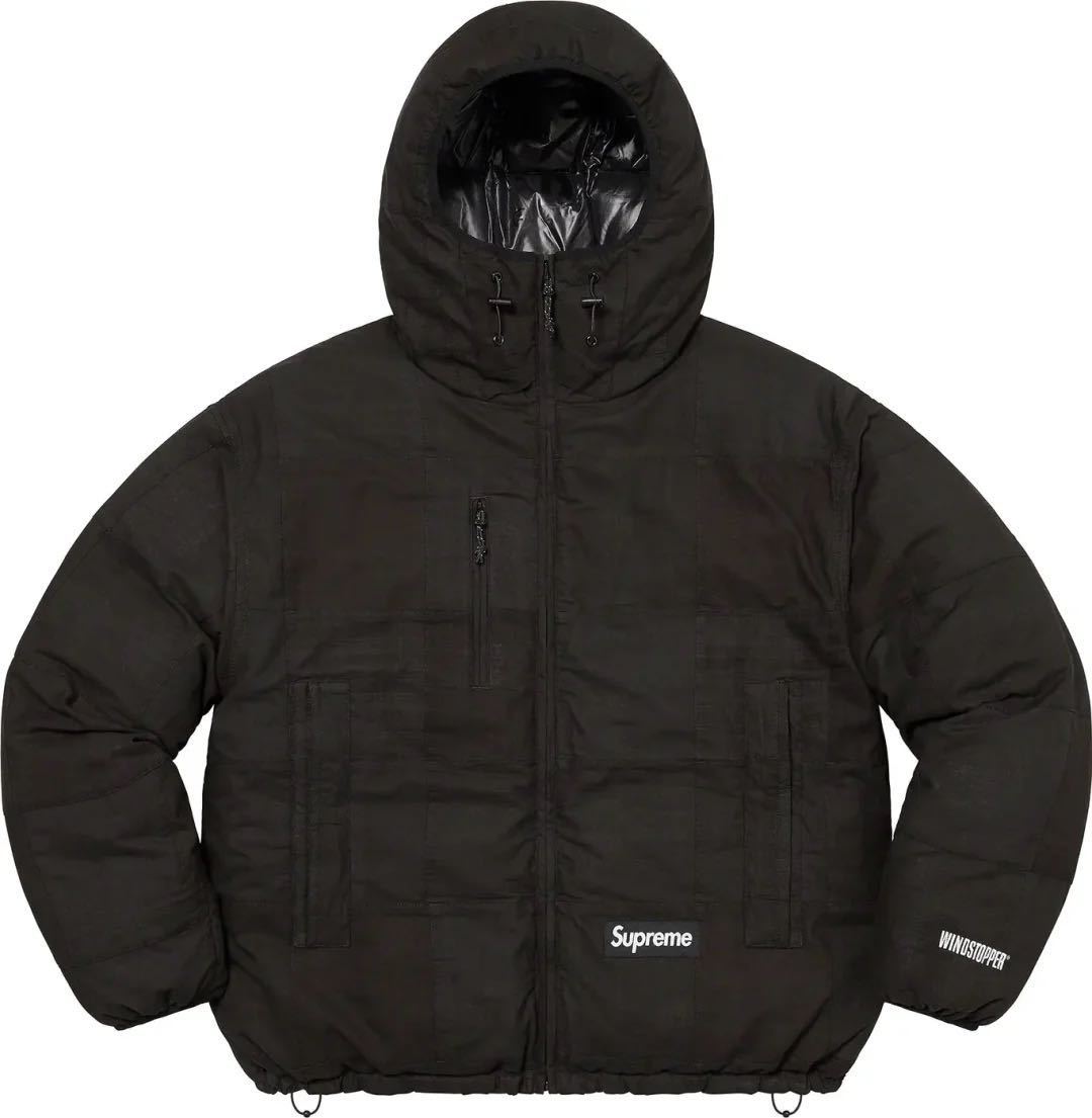 Yahoo!オークション - Supreme Madras Reversible WINDSTOPPER Puffer ...