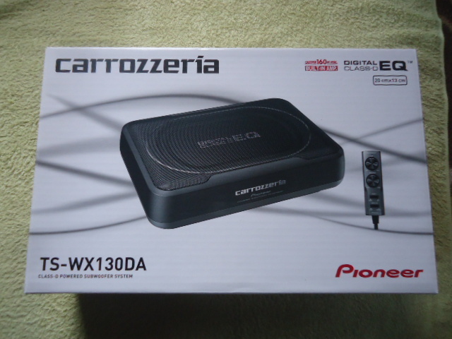 Yahoo!オークション - 即決 carrozzeria パワードサブウーハー TS-WX1...