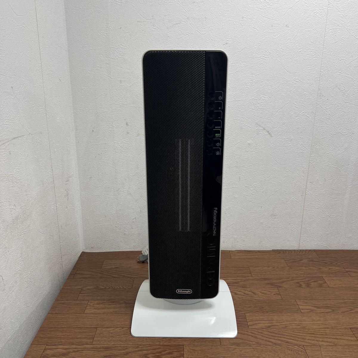 Yahoo!オークション - E328 デロンギ セラミック タワー ファンヒータ...