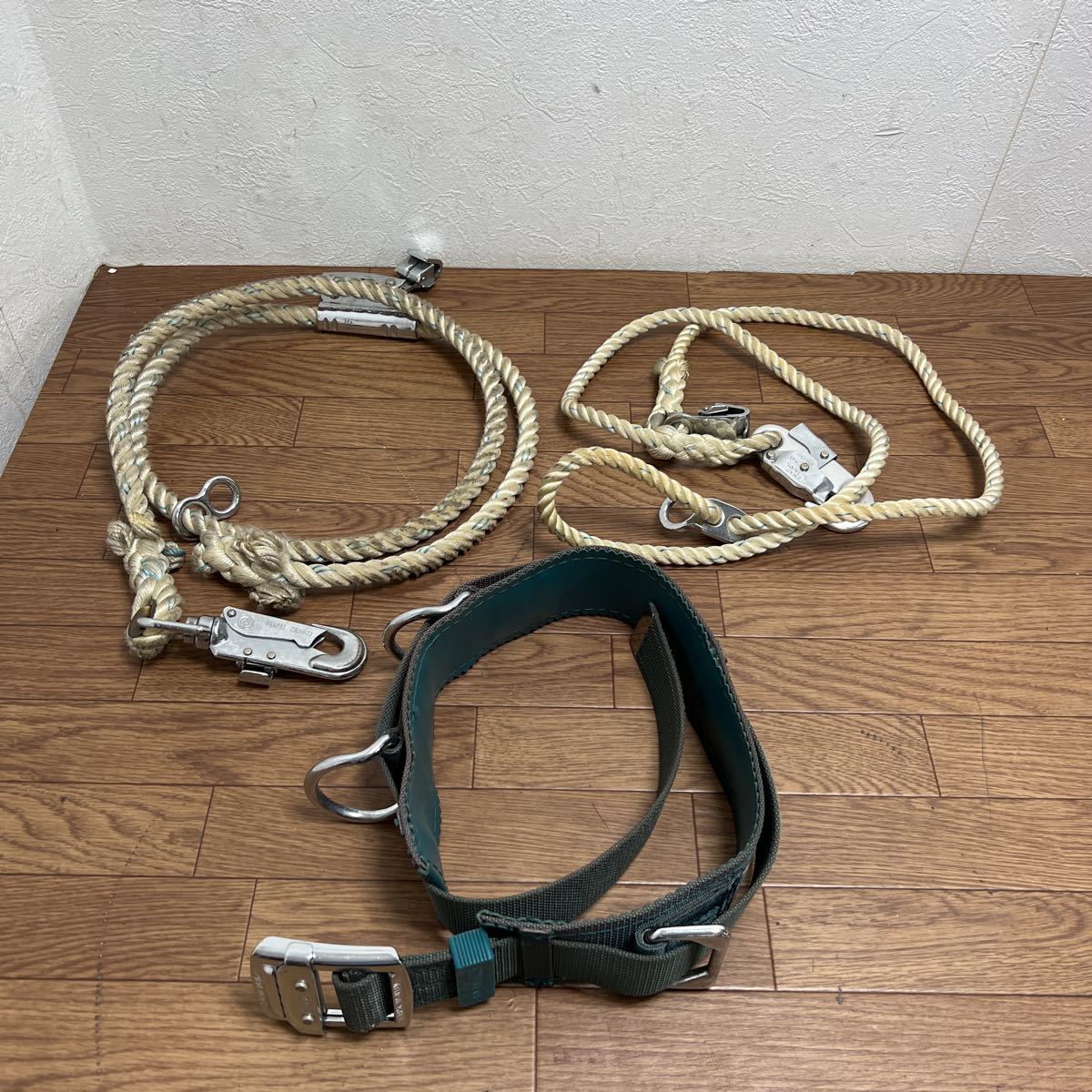 Yahoo!オークション - E374 藤井電工 安全帯 安全ベルト 柱上安全帯 U...