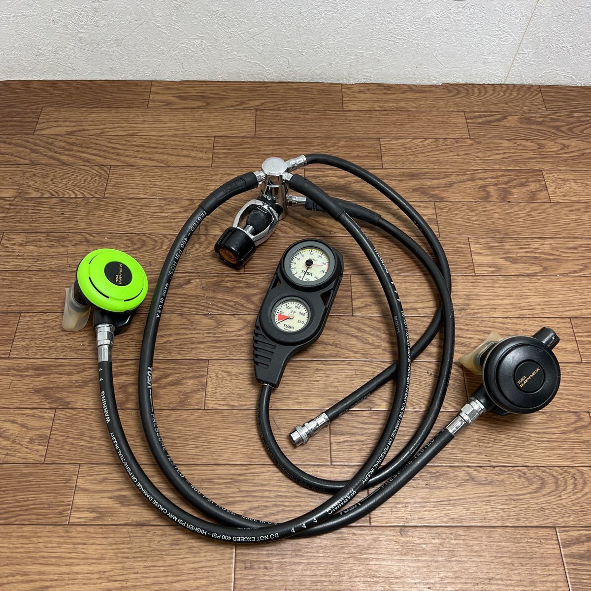 Yahoo!オークション - E399 TUSA IMPREX レギュレーター スキューバダ...