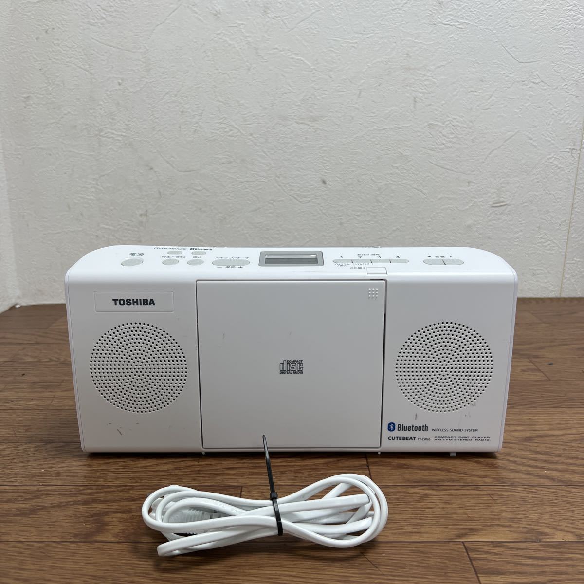 日本代購代標第一品牌【樂淘letao】－E400★TOSHIBA 東芝 CDラジオ TY-CW26