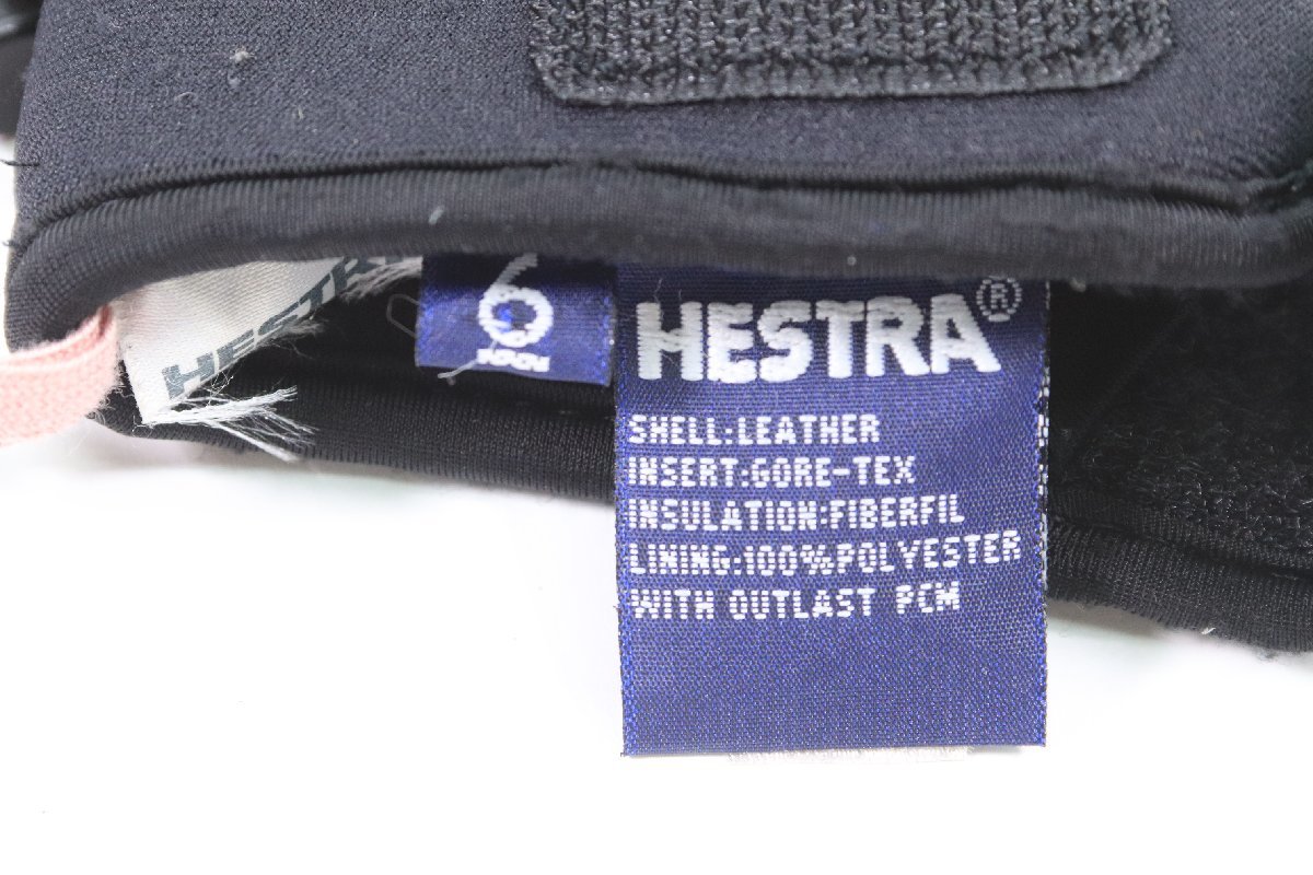 HESTRA ヘストラ スノーボード スキー グローブ 手袋 GORE-TEX ゴアテックス レザー 5フィンガー 9098-K(男性用)｜売買されたオークション情報、yahooの商品情報を ...