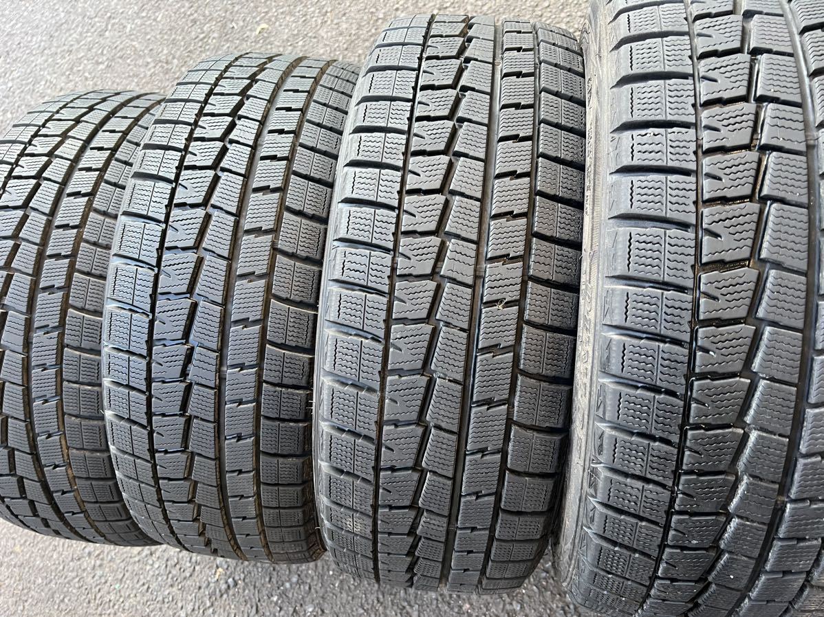 スタッドレス 215 45r18 93t 2017年製 ダンロップ Wm01 プリウス エクシーガ レガシィ B4 4本セット 中古 |売買さ