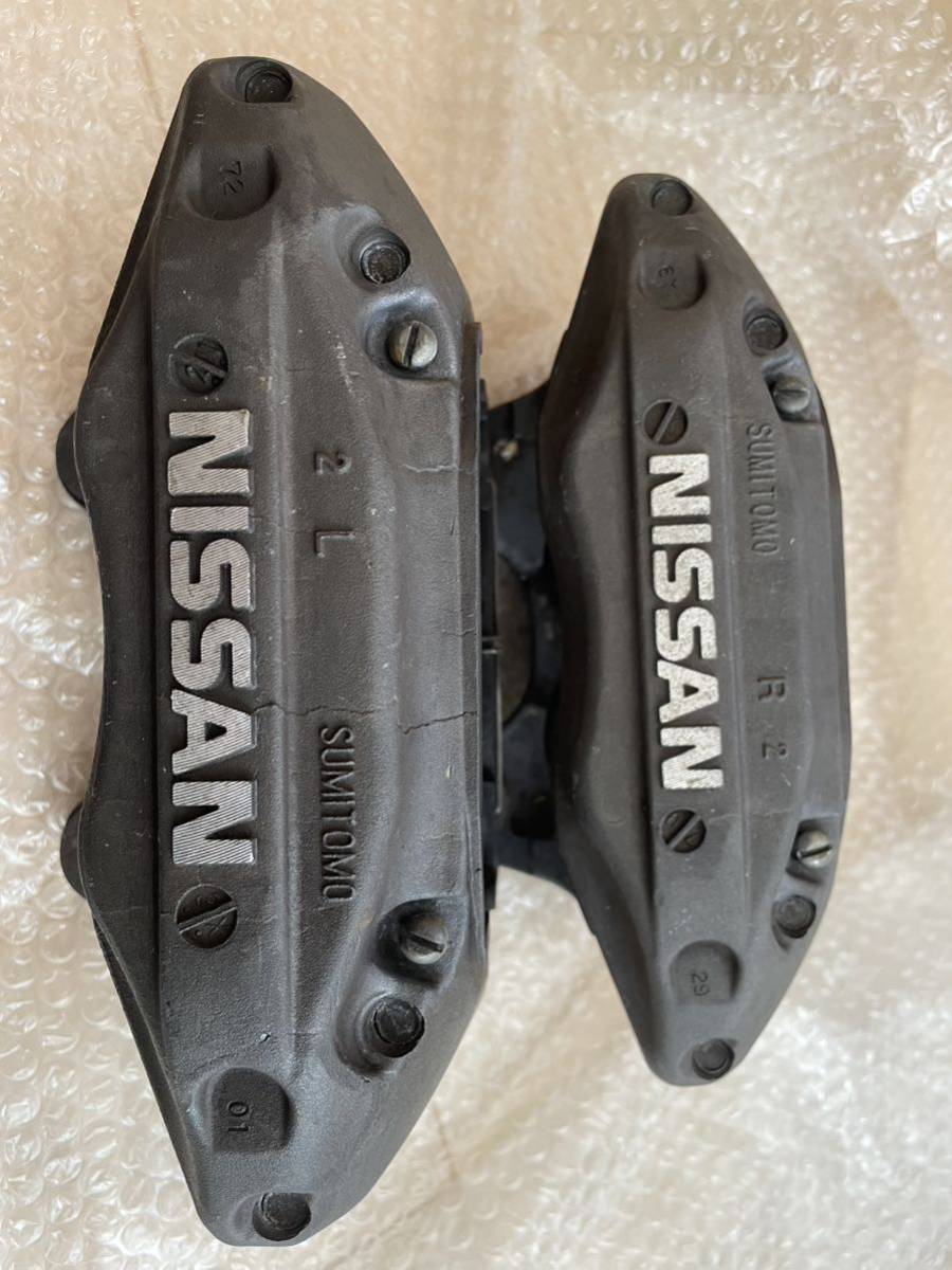 Yahoo!オークション - 【純正】 BNR32 フロント キャリパー S13 S14 S1...