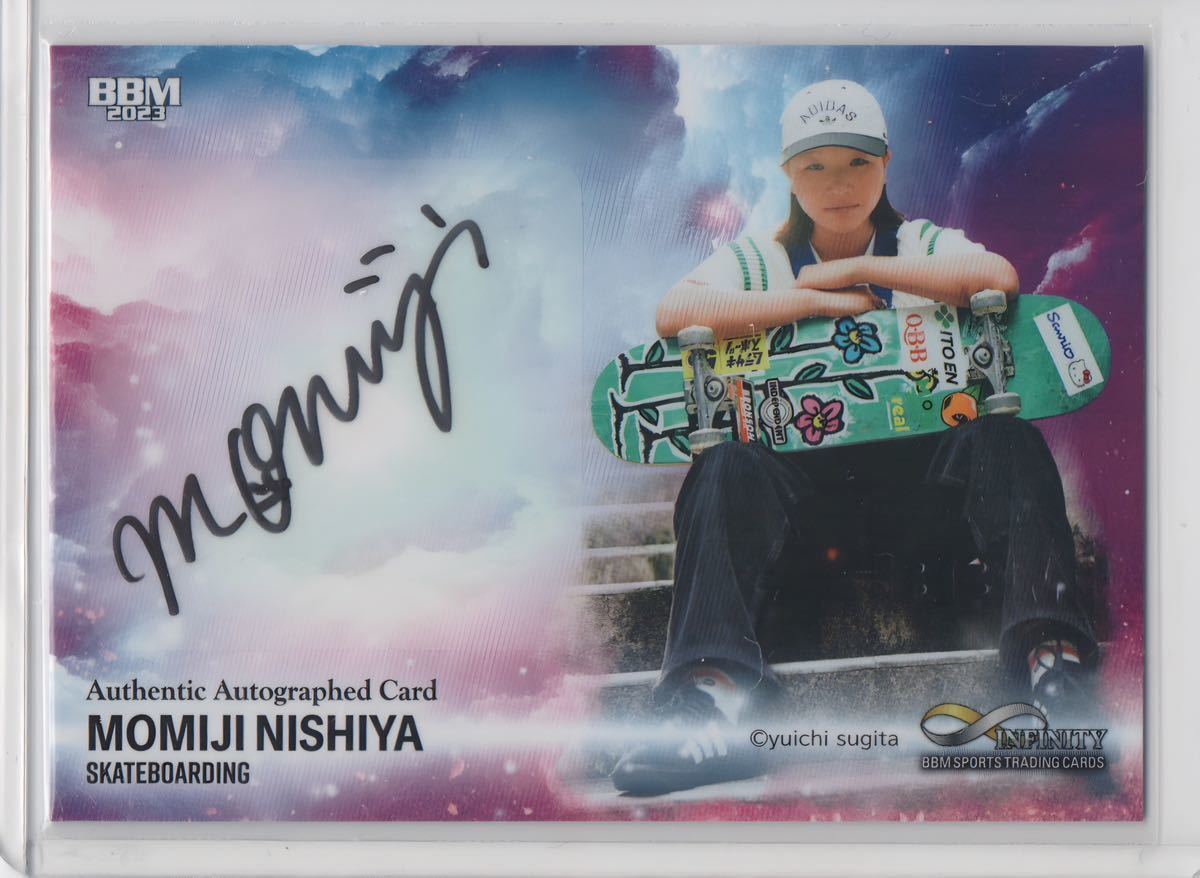 西矢椛 直筆サインカード /90 BBM 2023 インフィニティ INFINITY スケートボード(2014年～)｜売買されたオークション情報、yahooの商品情報をアーカイブ公開 ...