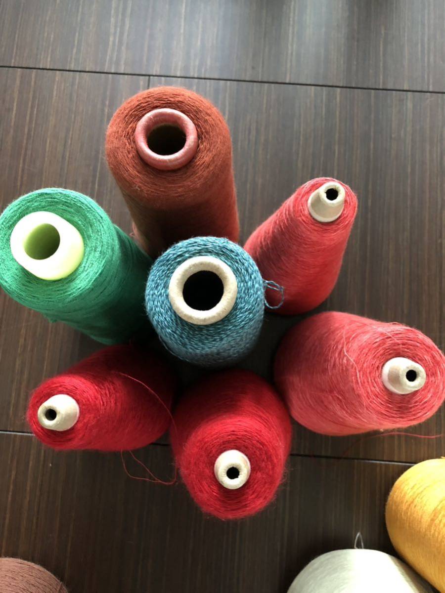 Yahoo!オークション - 貴重 高級糸 番手・混率不明 同梱不可【B77バラ...