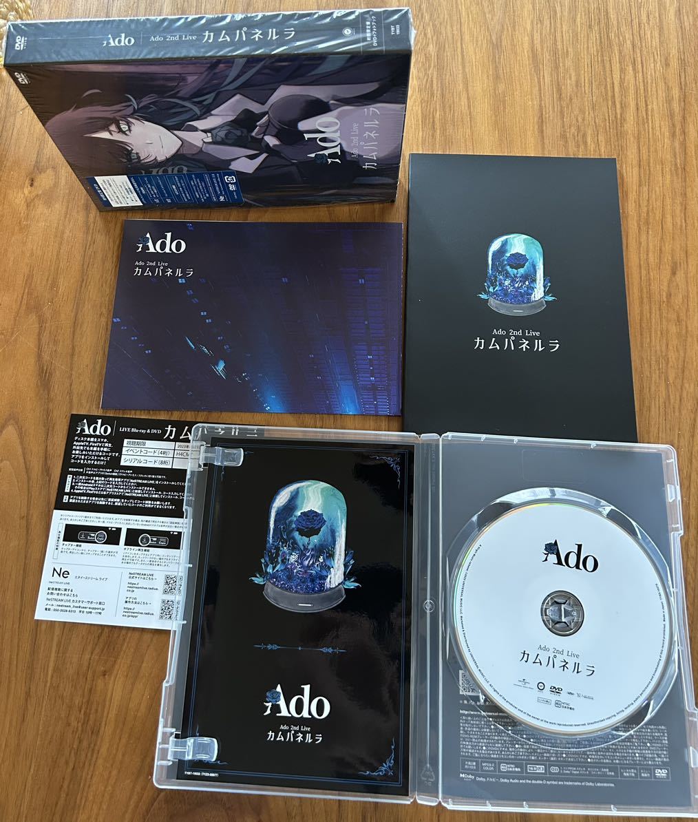 Yahoo!オークション - Ado / 2nd Live カムパネルラ 初回限定盤 DVD