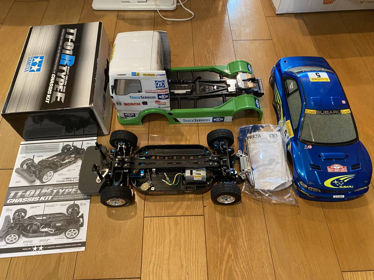 Yahoo!オークション - タミヤ TT‐01R Type‐E オプション多数 中古品...