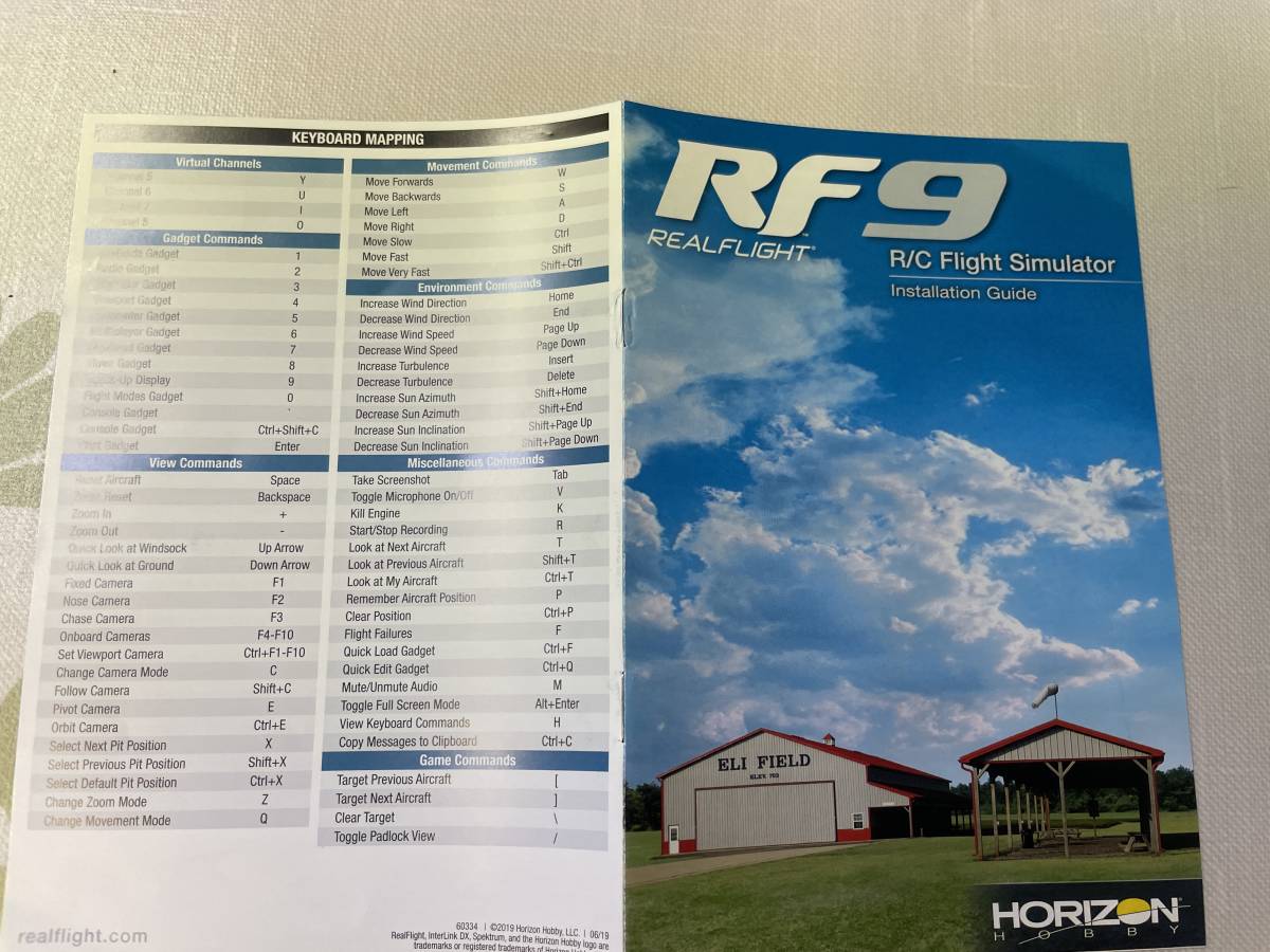 Yahoo!オークション - リアルフライト9 HORIZONHOBBY RCフライトシミュ...
